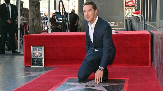 Benedict Cumberbatch gets Hollywood star